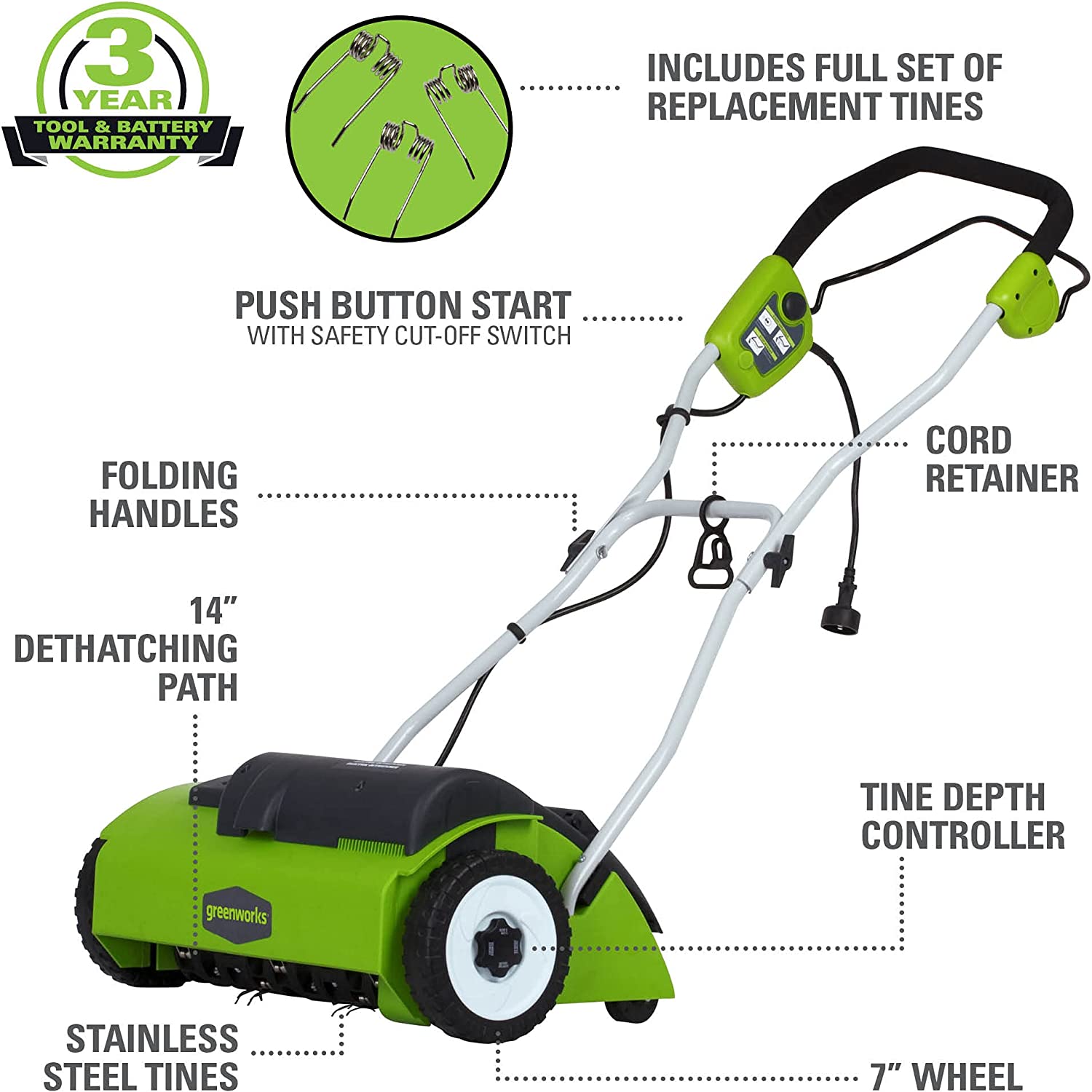 8 Best Lawn Dethatchers in 2023 [Buyers Guide & Reviews] - AGreenHand